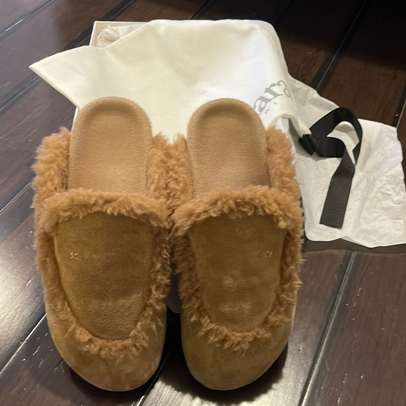 MaxMara | Shoes | Max Mara Teddy Mules | Poshmark